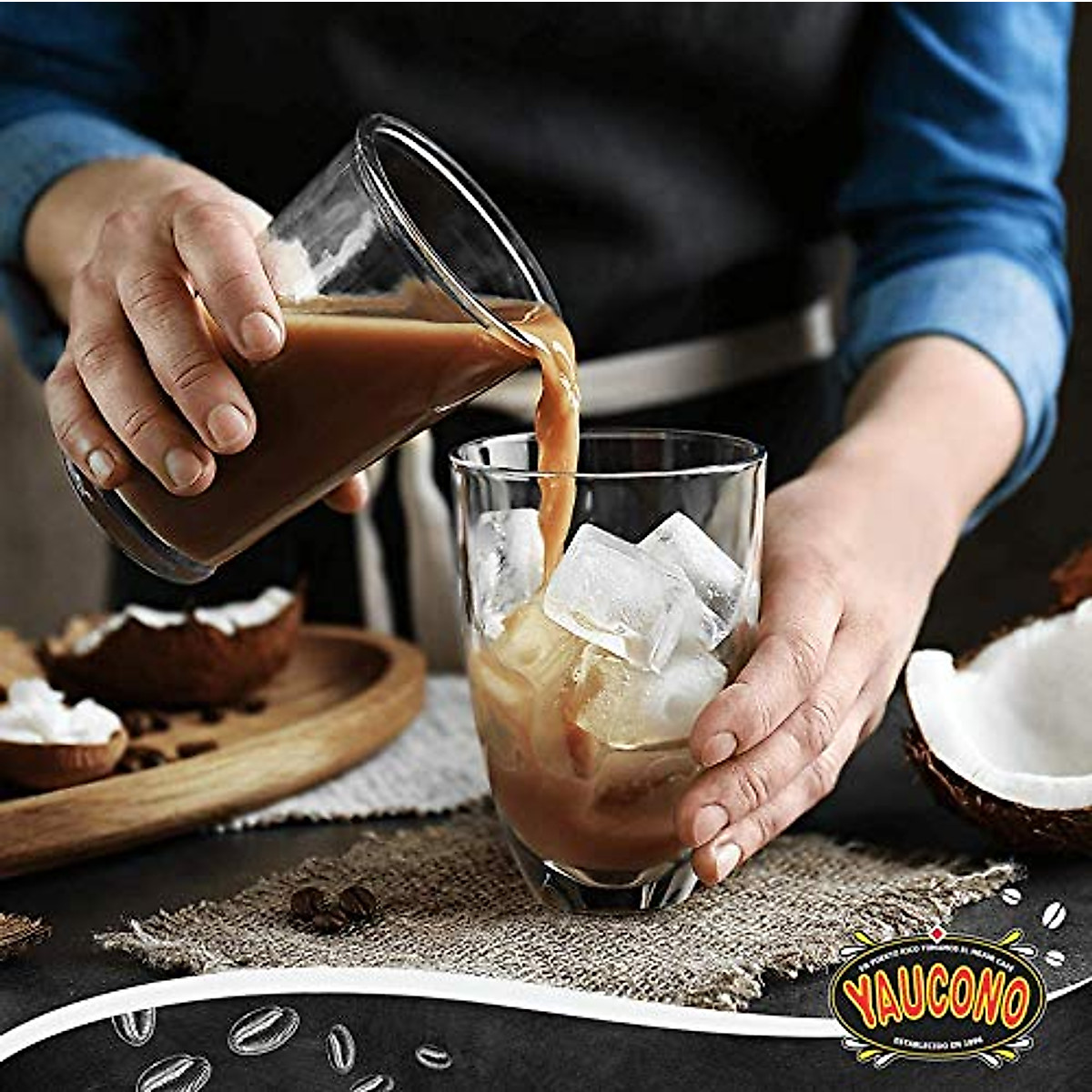 Yaucono Ground Coffee, Medium Roast, 10 Ounce Can (Pack of 2)