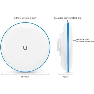Ubiquiti UniFi UBB-US IEEE 802.11ad 1.70 Gbit/s Wireless Bridge