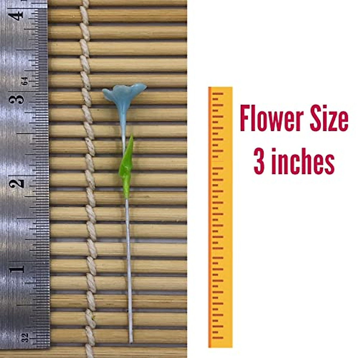 Ray 1979 Miniature Dollhouse Fairy Garden Accessories 5 pcs Set for DIY Decorations, Mini Figurines for Mini Garden, Terrarium, Bonsai, Cactus, Moss Landscape (Flower 5 Pcs)