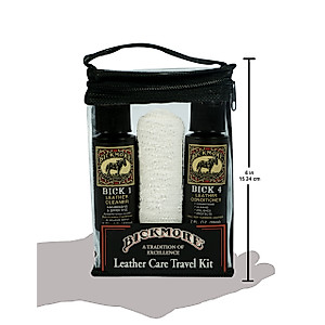 Bickmore Leather Shoe & Boot Travel Care Kit- Repairs, Polishes and Shines Leather Goods On The Run