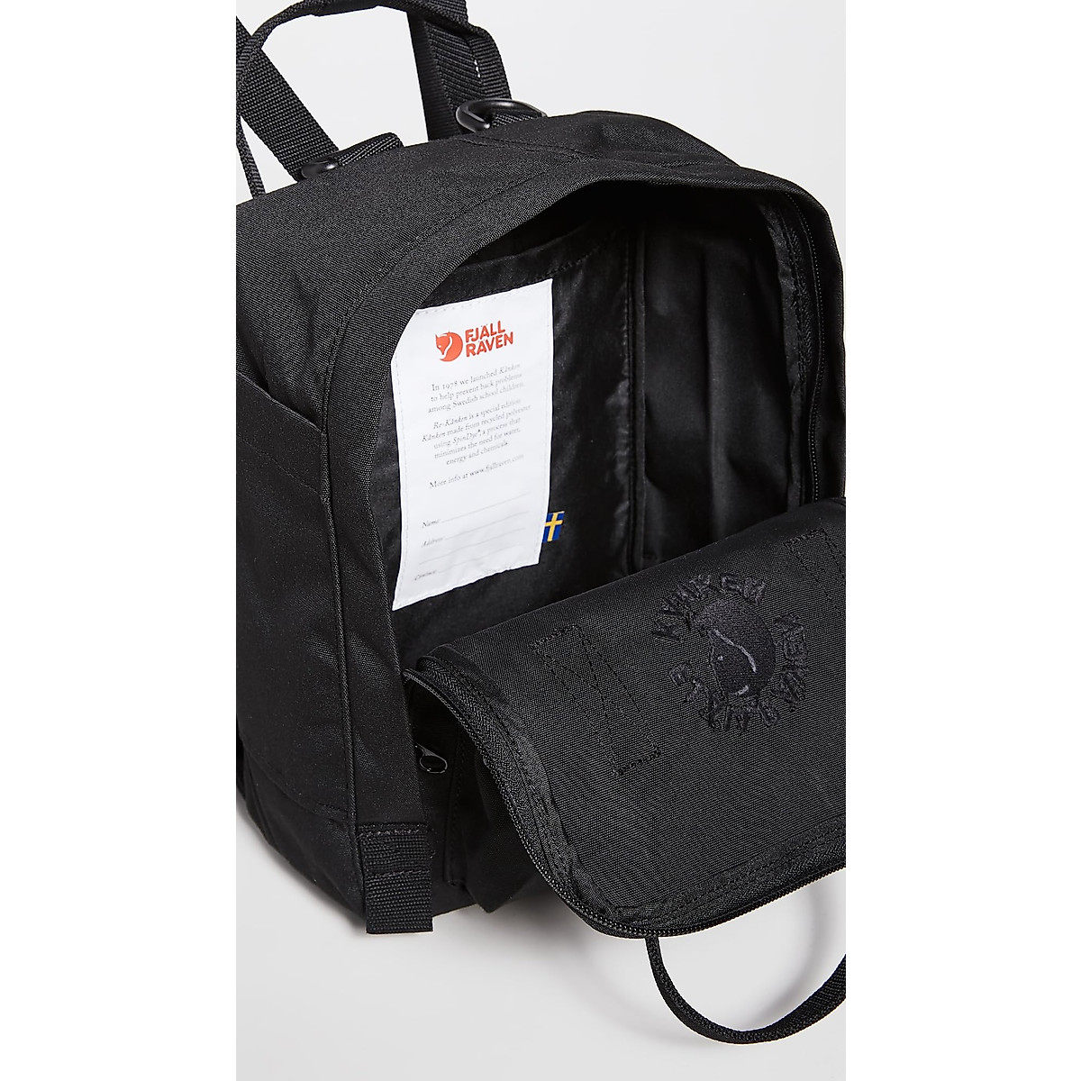 Fjallraven Re-Kånken Mini, Ox Red, 20 x 13 x 29 cm/7 Litre