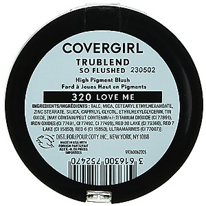 COVERGIRL Trublend So Flushed High Pigment Blush, Love Me, 0.33 Oz