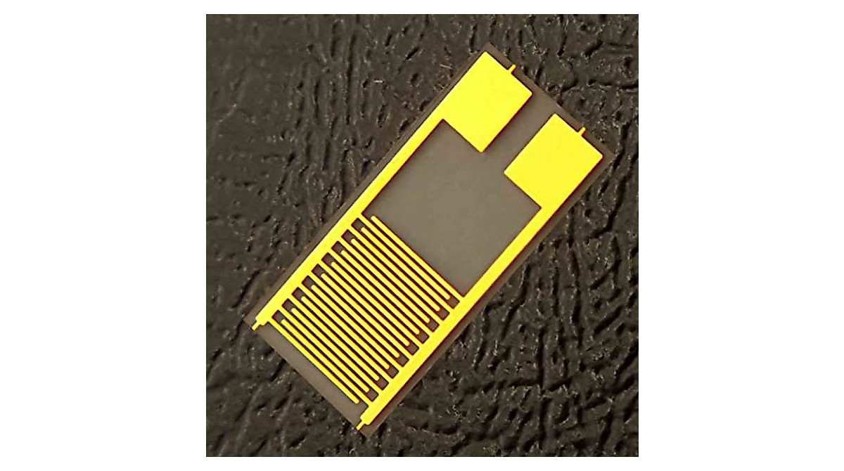 High-Quality Flexible PET Interdigitated Electrodes for Medical Gas Sensors