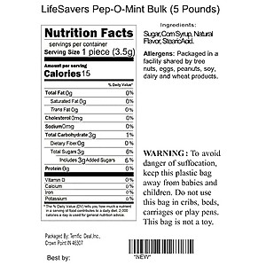 LifeSavers Pep-O-Mint Bulk (5 Pounds)