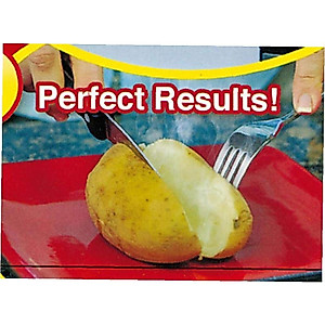 Washable Cooker Bag Microwave Potato Baked Cooker (cooks 4 Potatoes at Once)