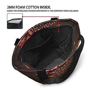 IAGM Black Woman Tote Bag - African American Shoulder Bags For Women - Black Girl Magic Satchel Handbags For Work School