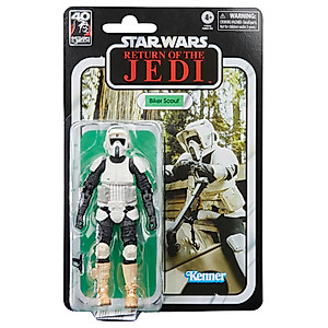 STAR WARS The Black Series Biker Scout, Return of The Jedi 40th Anniversary 6-Inch Collectible Action Figures, Ages 4 and Up