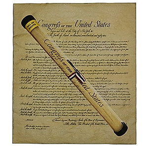 The Bill of Rights, Authentic Replica Printed on Antiqued Genuine Parchment. 14 X 16