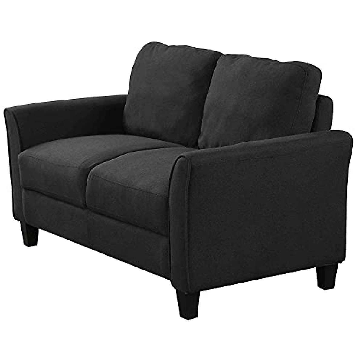 Cotoala 3 Piece Living Room Sofa Set, Upholstered Sectional Couch Set, One Three-Seat Chair & Loveseat and Armchair, (1+2+3 ), Cement Gray