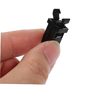 Hohopeti 10 Sets Trash Can Buckle Trash Can Lid Pin Lid Locking Trash Can Replacement Parts Door Latch Push Latch Garbage Can Lock Trash Can Lid Lock Trash Bin Latch Touch Latch Lid Latch