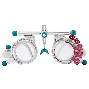 Aist Optics Adjustable Trial Lens Frame Optometric Universal Optical Trial Frame, 50g Ultralight Optometry Test Lens Titanium Optical Test Eyepiece, AS SHOW, AS SHOW
