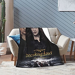 Twilight Blanket Flannel 50"X40" Blankets for Bedding Couch Sofa Living Room Throws All Season