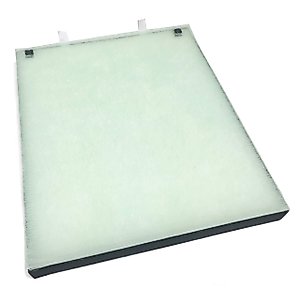 Nispira True HEPA Filter Replacement Compatible with Bissell Air400 Air Purifier Part 2521, 1 Pack