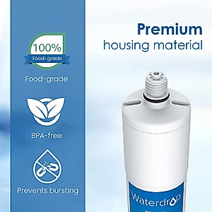 Waterdrop AP431 Cartridge, Replacement for Aqua-Pure AP431 Hot Water Scale Inhibitor for AP430SS, Pack of 4