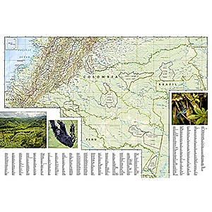 Colombia Map (National Geographic Adventure Map, 3405)