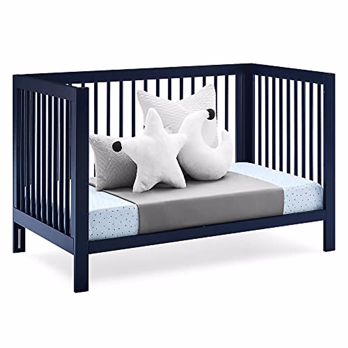 babyGap by Delta Children Charlie 6-in-1 Convertible Crib - Greenguard Gold Certified, Navy