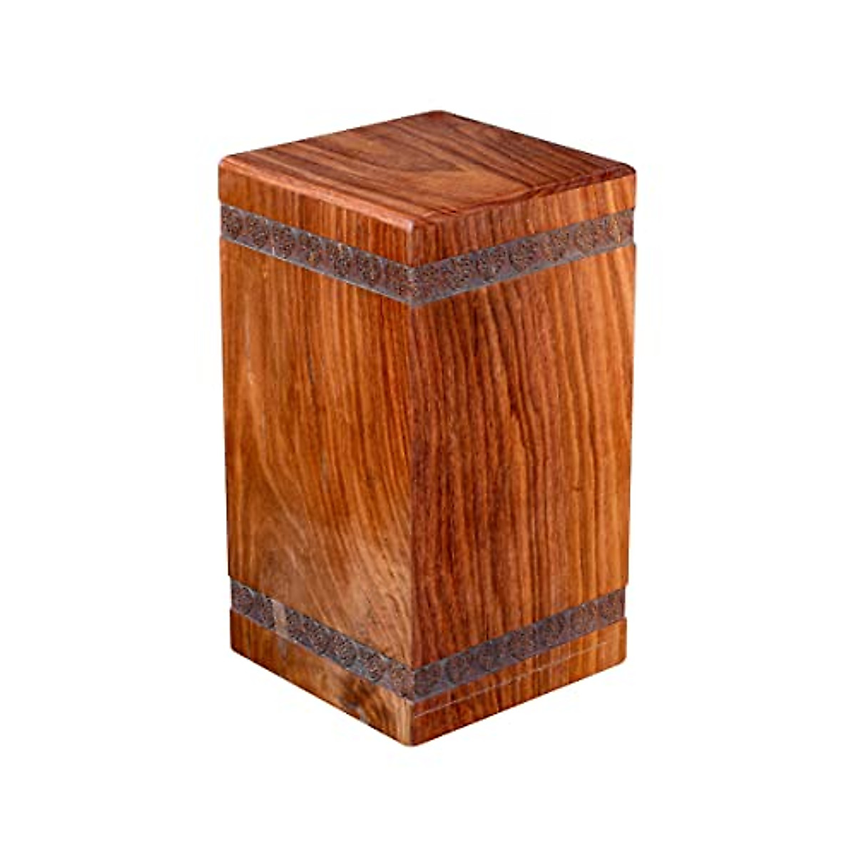 Wooden Urns for Ashes Adult Male or Female - Funeral and Memorial Cremation Urns for Human Ashes up to 250 lbs