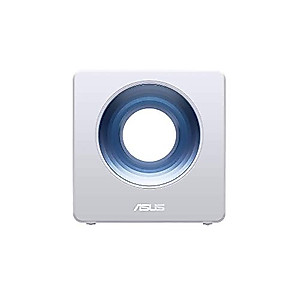 ASUS AC2600 WiFi Router (Blue Cave) - Dual Band Gigabit Wireless Router, Featuring Intel WiFi Technology, Works with Alexa, AiMesh Compatible, Included Lifetime Internet Security , White