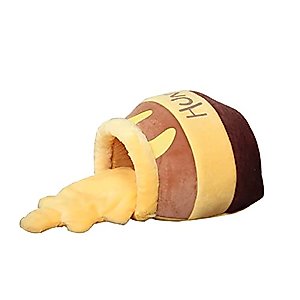Classic Color Cat Nest Honeypo -Shaped Cat Sofa Bed Cute Comfort Pet Cat House Pet Cat Nest Soft Pet Bed Can Be Folded And Closed Cat Nest Multi -Function Soft Pet Bed Suitable for Small Cats And Dogs