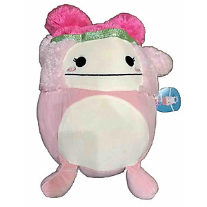 Squishmallows Official Kellytoy Plush 12" Squishmallow Plush | Zyan The Yeti Bigfoot Pink– Ultrasoft Stuffed Animal Toy Soft Squishy Plush Toy