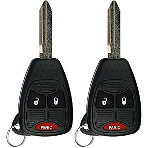 KeylessOption Keyless Entry Remote Control Car Key Fob Replacement for OHT692427AA KOBDT04A (Pack of 2)
