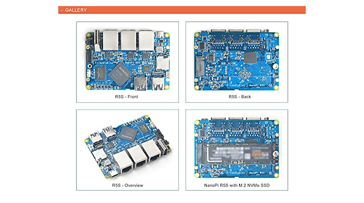 NanoPi R5S Mini VPN Router - High-Speed Connectivity