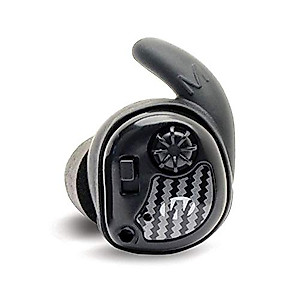 Walker's Silencer Wireless NRR25dB Electronic Sound Suppression Hearing Protection Earbuds for Shooting, Hunting, Range, Black