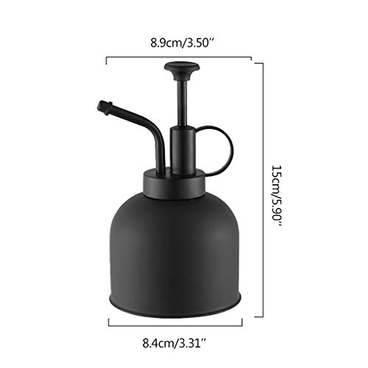 Lerpwige 300ml Mini Plant Flower Watering Can Sprayer Stainless Steel Pot For Sprayer Bottle