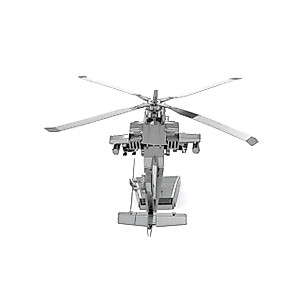 Metal Earth AH-64 Apache 3D Metal Model Kit Fascinations