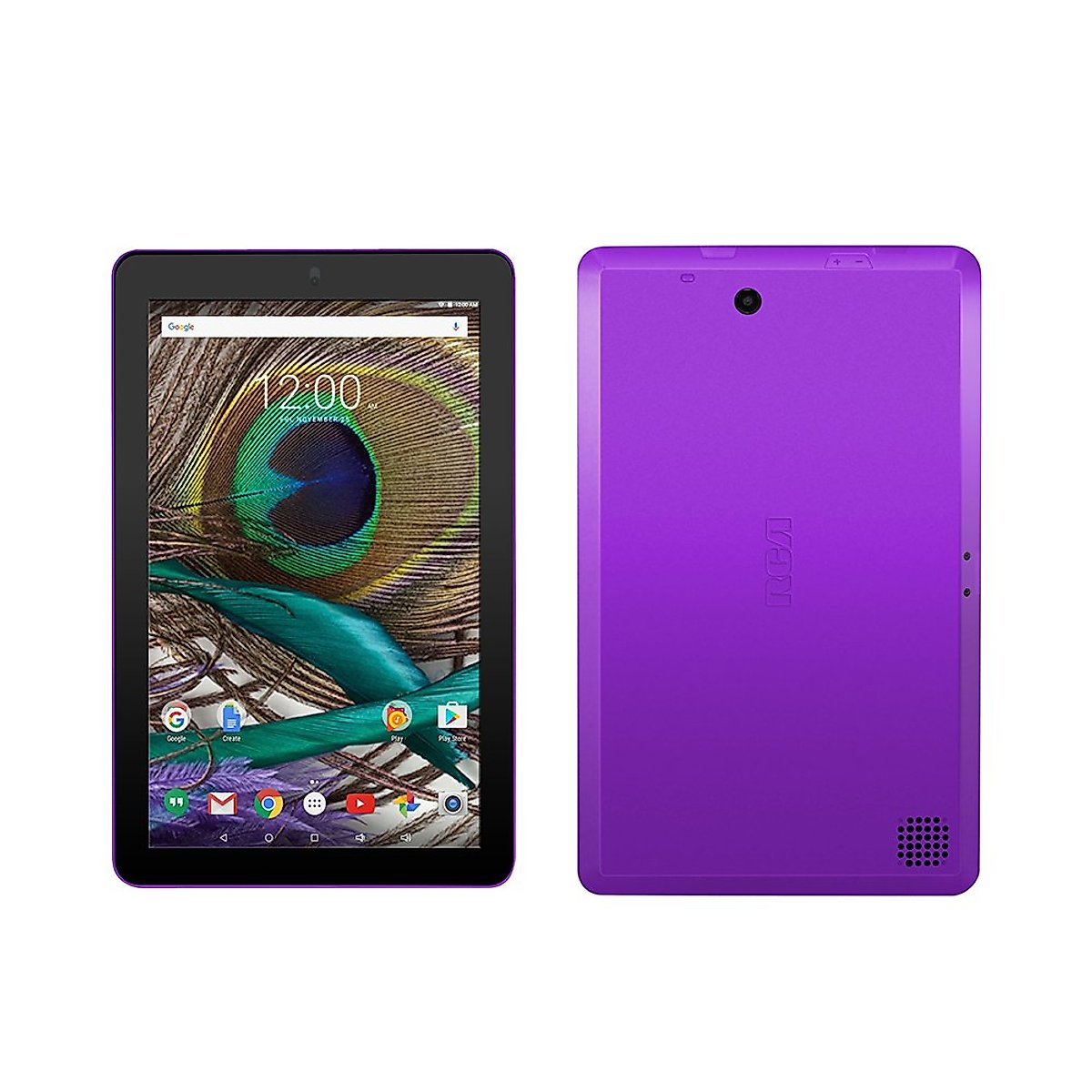 2018 Newest Premium High Performance RCA Viking Pro 10.1" 2-in-1 Touchscreen Laptop Computer Tablet Quad-Core Processor 1G Memory 32GB Hard Drive Detachable-Keyboard Webcam Android 5.0 Lollipop-Purple