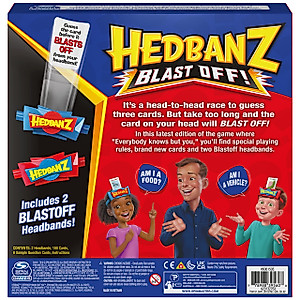Spin Master 6061503 Hedbanz Blastoff Game