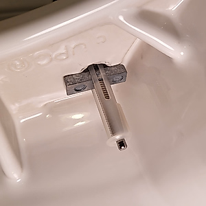 Bath Royale Toilet Seat Mounting Hardware for Toilets Requiring Top Mount Installation of Toilet Seat, Set of 2 Top Mount Toggles (TMT)