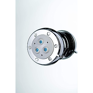 Blue Ocean 52" Aluminum SPA392M Shower Panel Column Tower with Rainfall Shower Head, 8 Multi-functional Nozzles