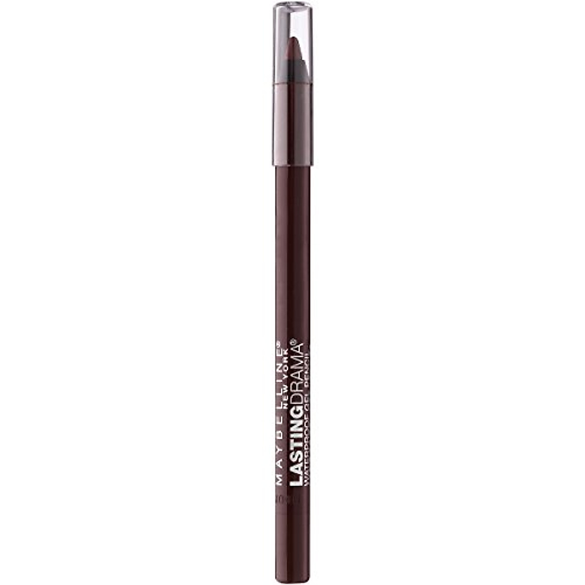 Maybelline Eyestudio Lasting Drama Waterproof Matte Gel Pencil Brown Eyeliner Makeup, Glazed Toffee, 1 Count
