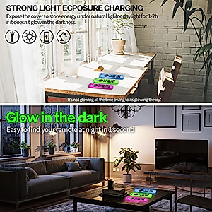 YIPINJIA Case for Alexa Voice Remote Pro 2022, 【3 Pack】Soft Silicone Fire tv Alexa Voice Remote Pro Controller Cover(Glow in the Dark) with Lanyard|Light Weight/Anti Slip/Shock Proof(Blue+Green+Pink)