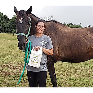 Smart Earth Camelina Horse Oil Supplement for Equine Care & Feed | Essential Oils for Joint Health | 1gal Jug