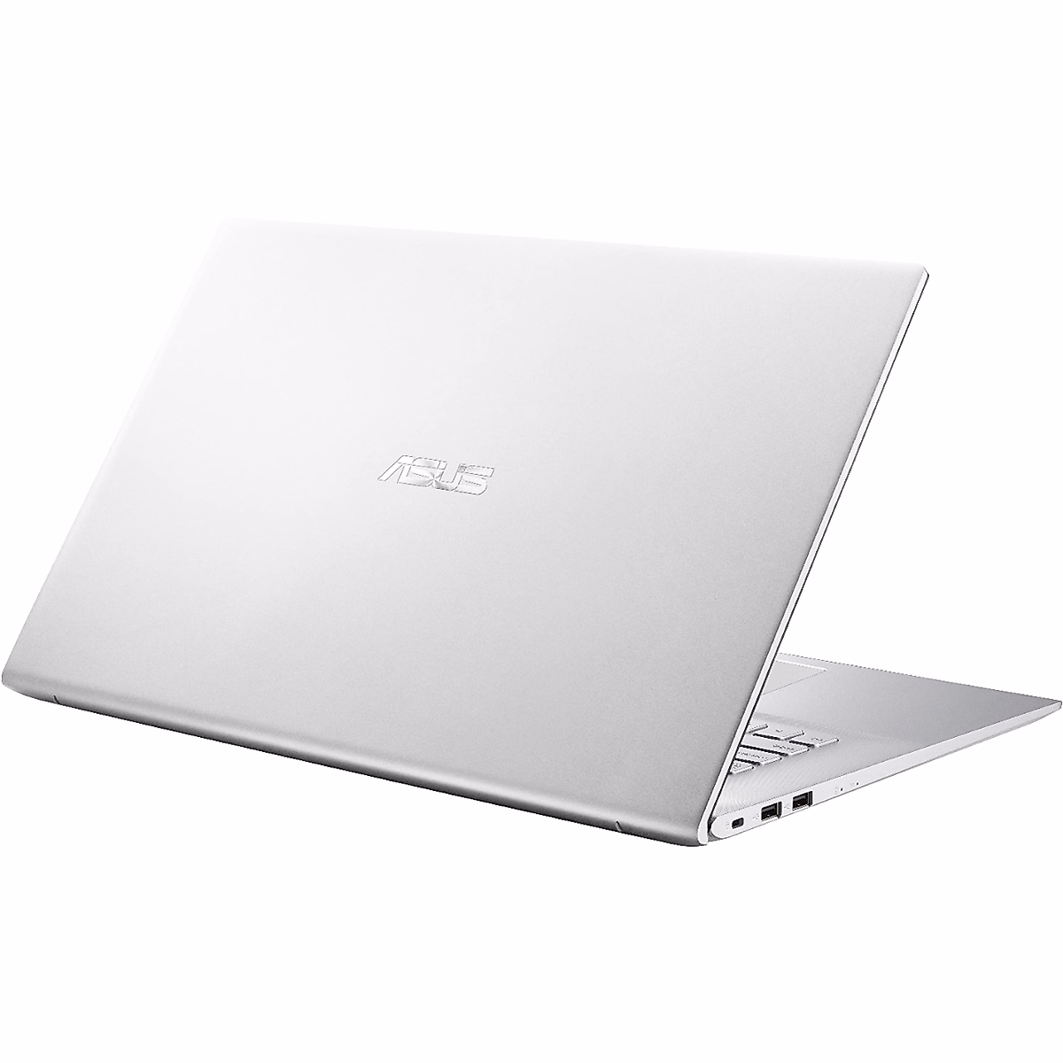 2021 Newest ASUS Vivobook 17.3" HD+ Business and Family Laptop, Intel i7-1065G7, Lightweight, Chiclet Keyboard, Bundle with Woov HDMI, Windows 11 Home, Silver (8GB |256GB SSD, i7)