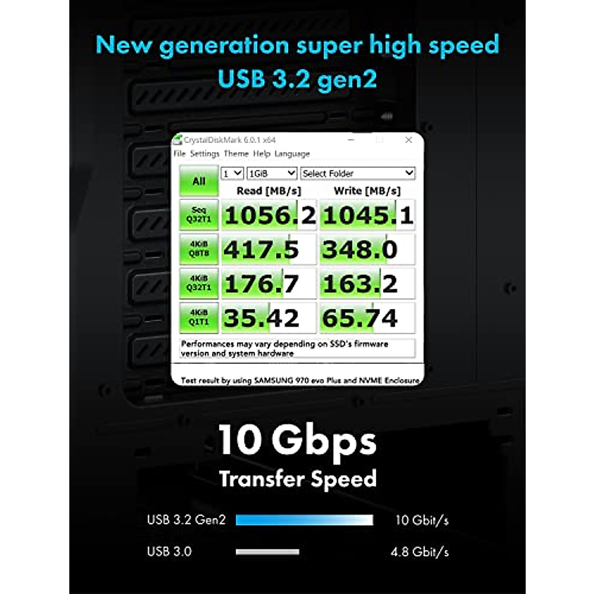 GRAUGEAR USB 3.2 Gen 2 USB-C Front Panel Adapter, Motherboard Header Extension Cable, USB-C Female to 20-pin USB Type-E A-Key Male Connector with PCIe Full Height Bracket, 19.6 in [G-AD-ETC-10G]
