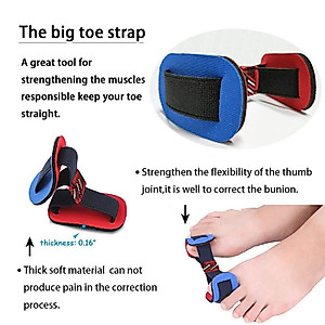DRAMEDIC Bunion Corrector Splint Cushions Orthopedic Toe Separator Support Splint Turf Brace Spacer Straightener Protector Socks Relief Pain Treatment Elastic Hammer Toe Aid Alignment Insole