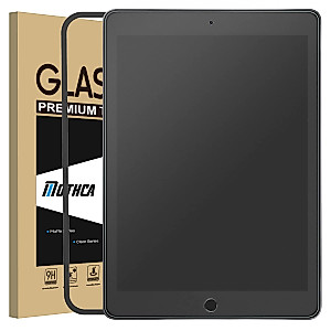 Mothca Matte Glass Screen Protector for iPad 10.2 Inch(2021/2020/2019 Model, 9th/8th/7th Generation) [NOT Privacy] Anti-Glare & Anti-Fingerprint 9H Hardness Tempered Glass Film, Smooth as Silk