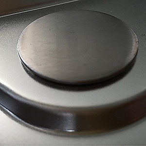 Kitchen Faucet Hole Cover for Dia 1.2 to 1.6 Inch, Brushed Stainless Steel