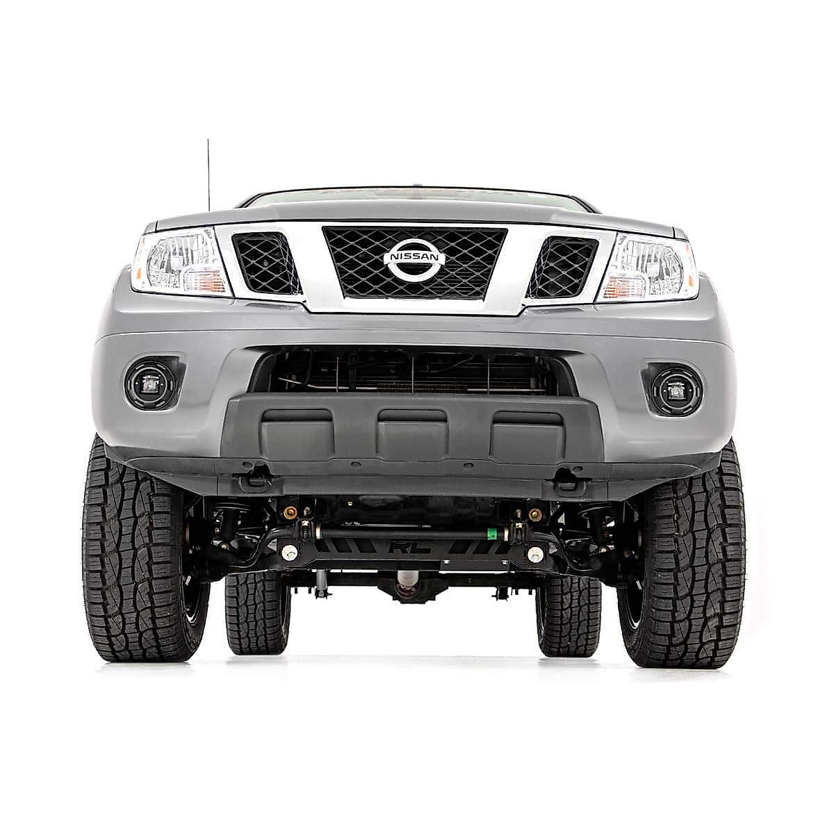 Rough Country 2" Square SAE LED Fog Lights | 2400 Lumens | Pair - 70907