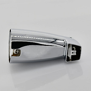 Slip Fit Tub Spout with Pull-Up Diverter for 1/2 inch Copper Tube, Chrome