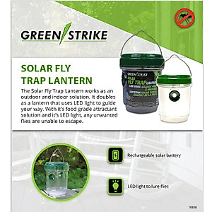 GREENSTRIKE 10050 Solar Decorative Led Fly Trap Lantern