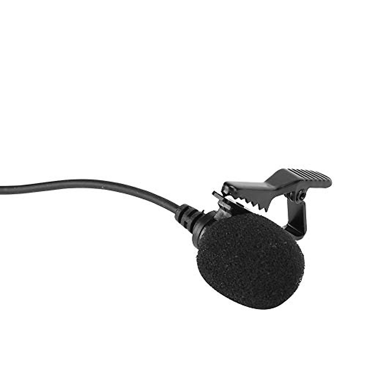 Esenlong 2PCS Mini 3. 5mm Collar Clip Microphone Prevent Noise for Mobile Phone/ PC Recording