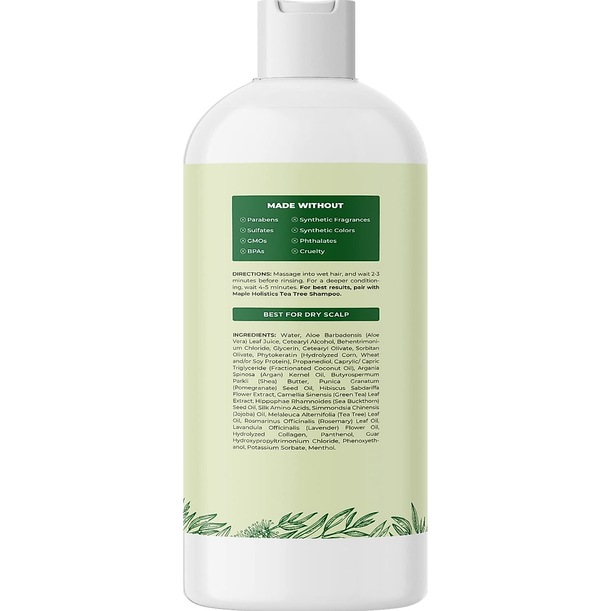 Oily Hair and Scalp Shampoo and Conditioner by Degrease - Oil-Control Haircare for Men and Women, Sulfate, Silicone and Paraben-Free with Pure Essential Oils, 16oz Each