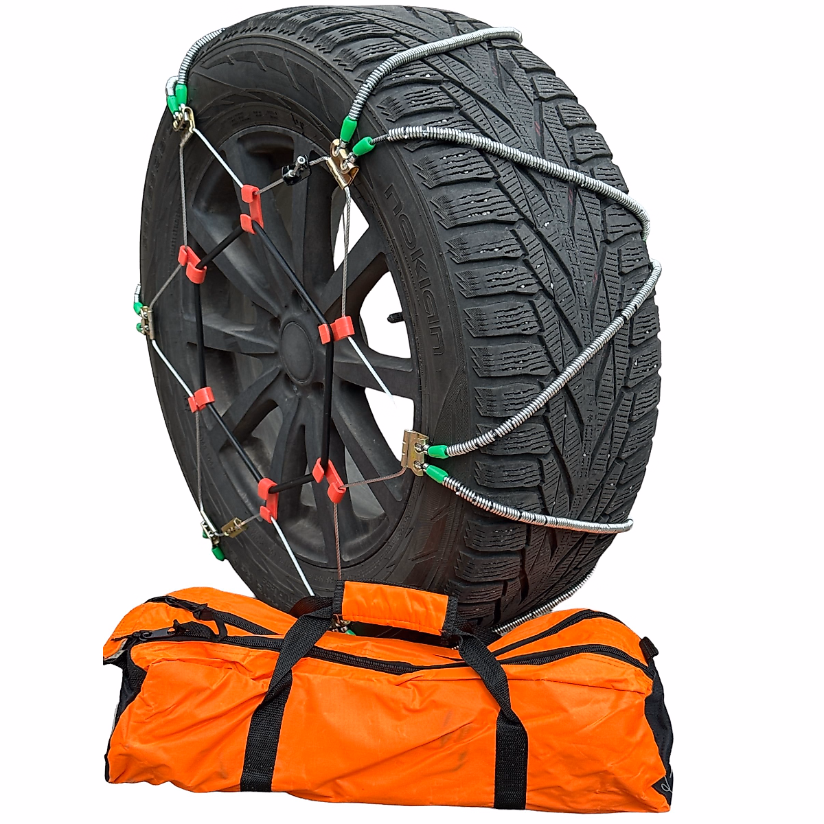 TireChain.com 245/60-18 Diagonal Tire Chains Set of 2