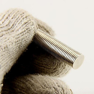 magpross Multi-use Refrigerator Magne ts for Refrigerator Science Crafts Projects - 60 Pieces 10 x 1mm - Approximately