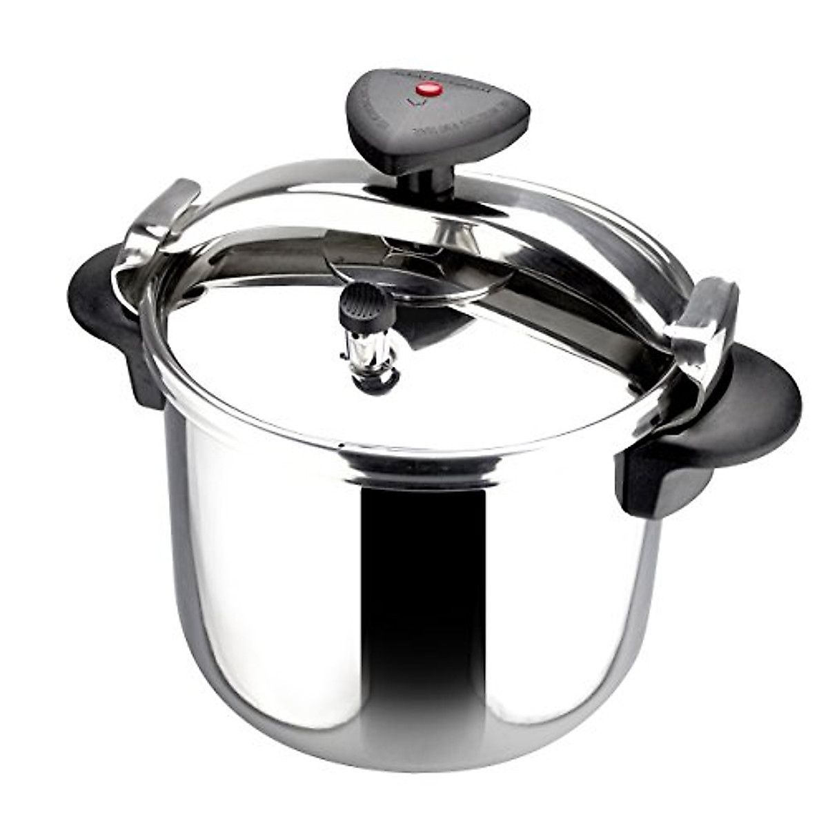 MAGEFESA Star Quick Easy To Use Pressure Cooker, 18/10 Stainless Steel, Suitable for induction. Thermodiffusion bottom, 3 Security Systems (14 QUART)