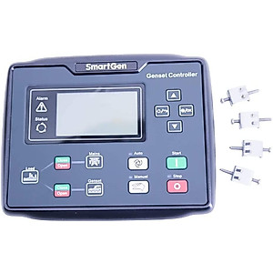YFYIQI Engine Set Generator Controller Power Station Automation Controller with Auto Mains Failure Hard-Screen Acrylic Material for Automatic System Composed by Generator and Mains